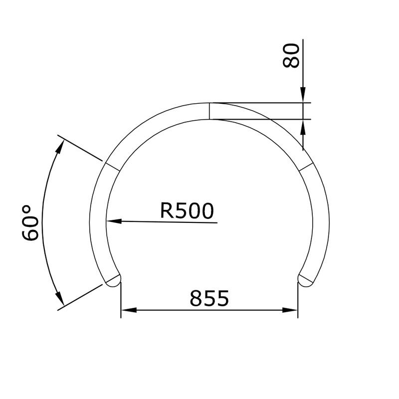Harvia Round Shower